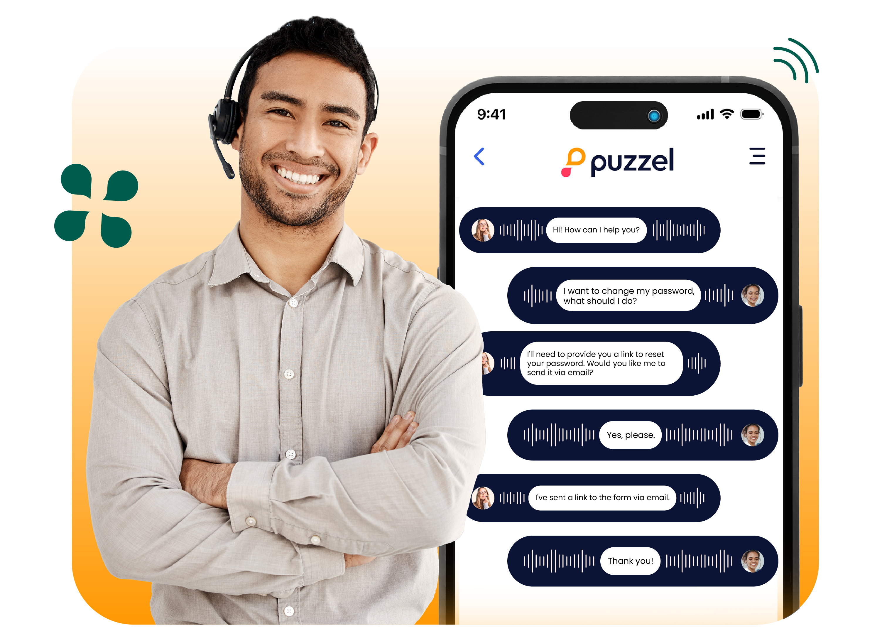 Agent Co-Pilot | Real-time AI Support for Contact Centres | Puzzel
